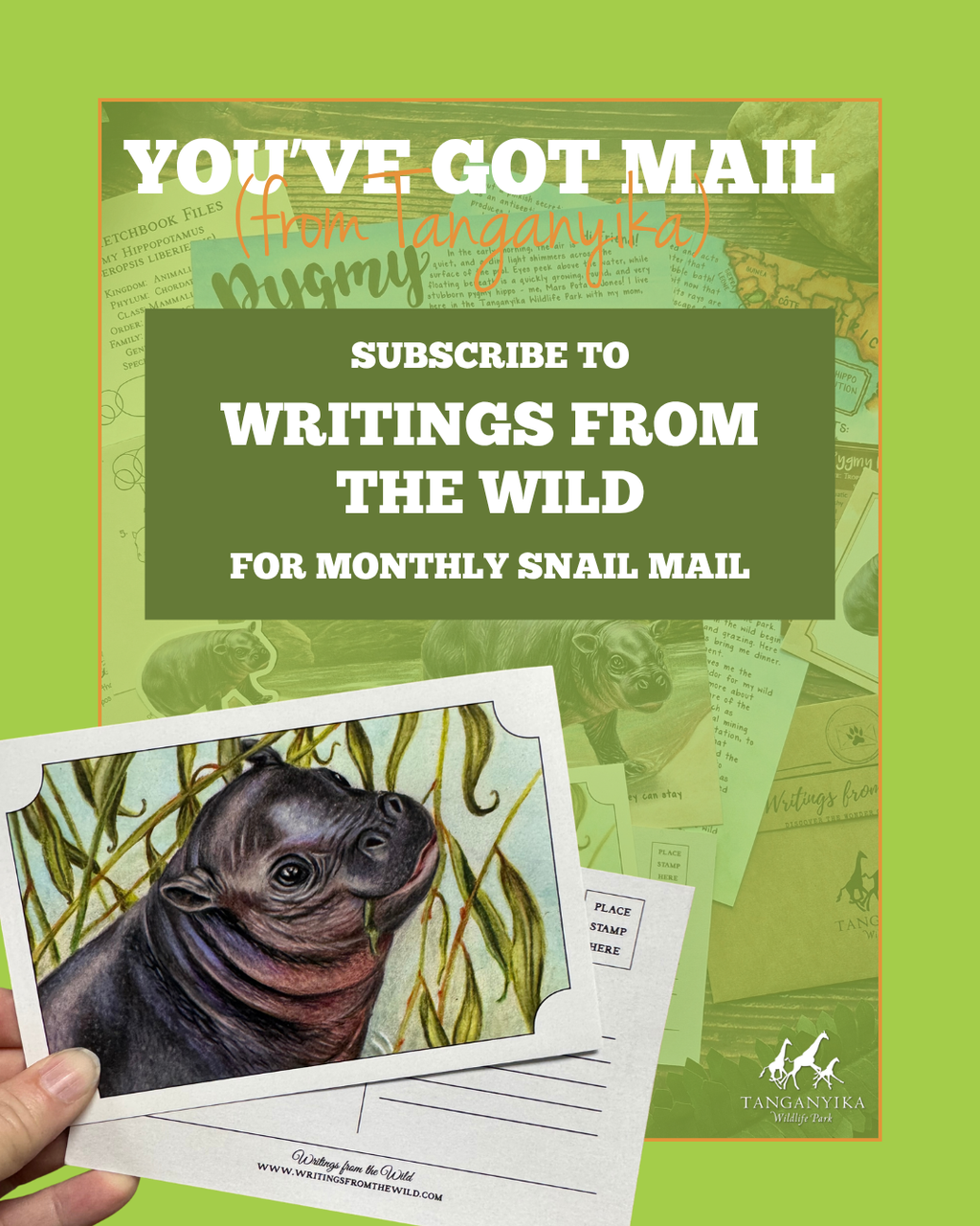 Tanganyika and Writings From the Wild Mail Club Collab - SUBSCRIPTION ...